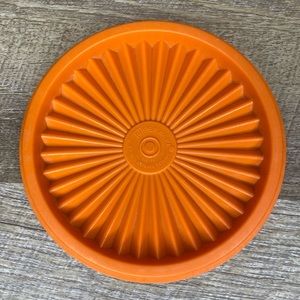 Tupperware | Kitchen | Vintage Tupperware Servalier Push Lid 82 Orange ...